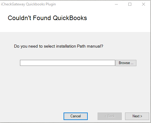 Installing the QuickBooks Desktop Plugin